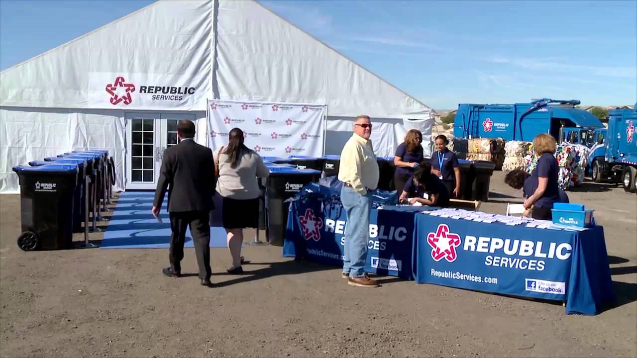 Republic Las Vegas Recycling Center Groundbreaking Ceremony - YouTube