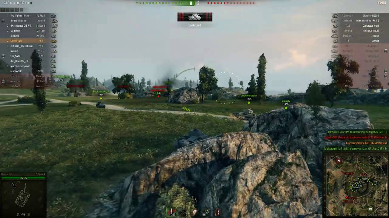 World of Tanks WOT Mines - YouTube