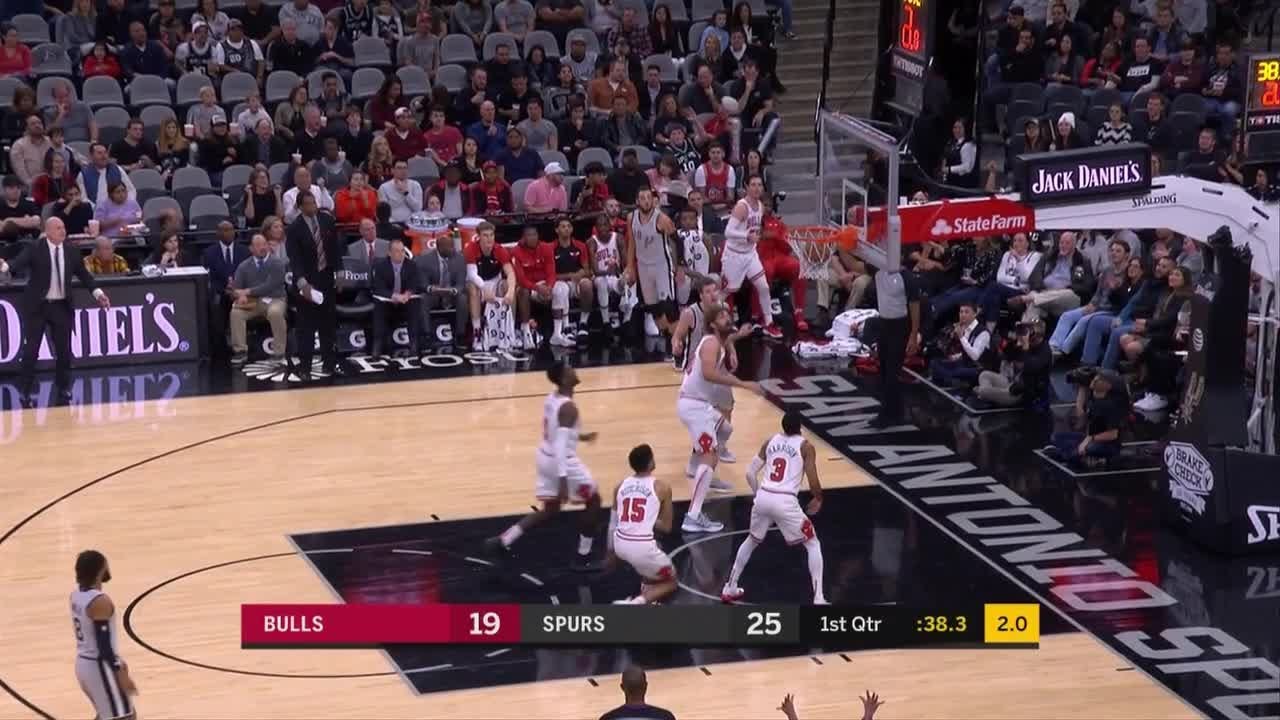 1st Quarter, One Box Video: San Antonio Spurs vs. Chicago Bulls - YouTube
