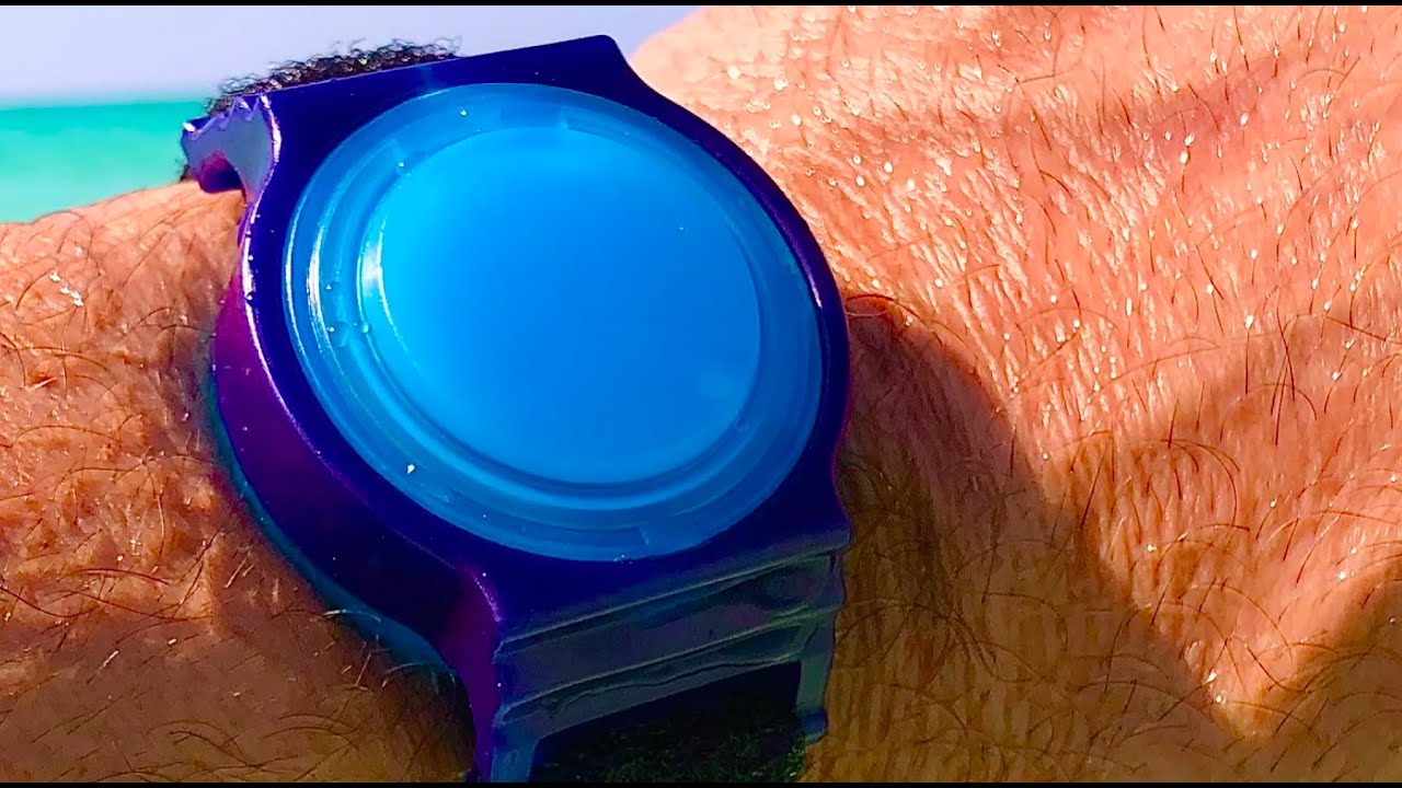 SURF BAND PRO - Action Sports Sunscreen Device - YouTube