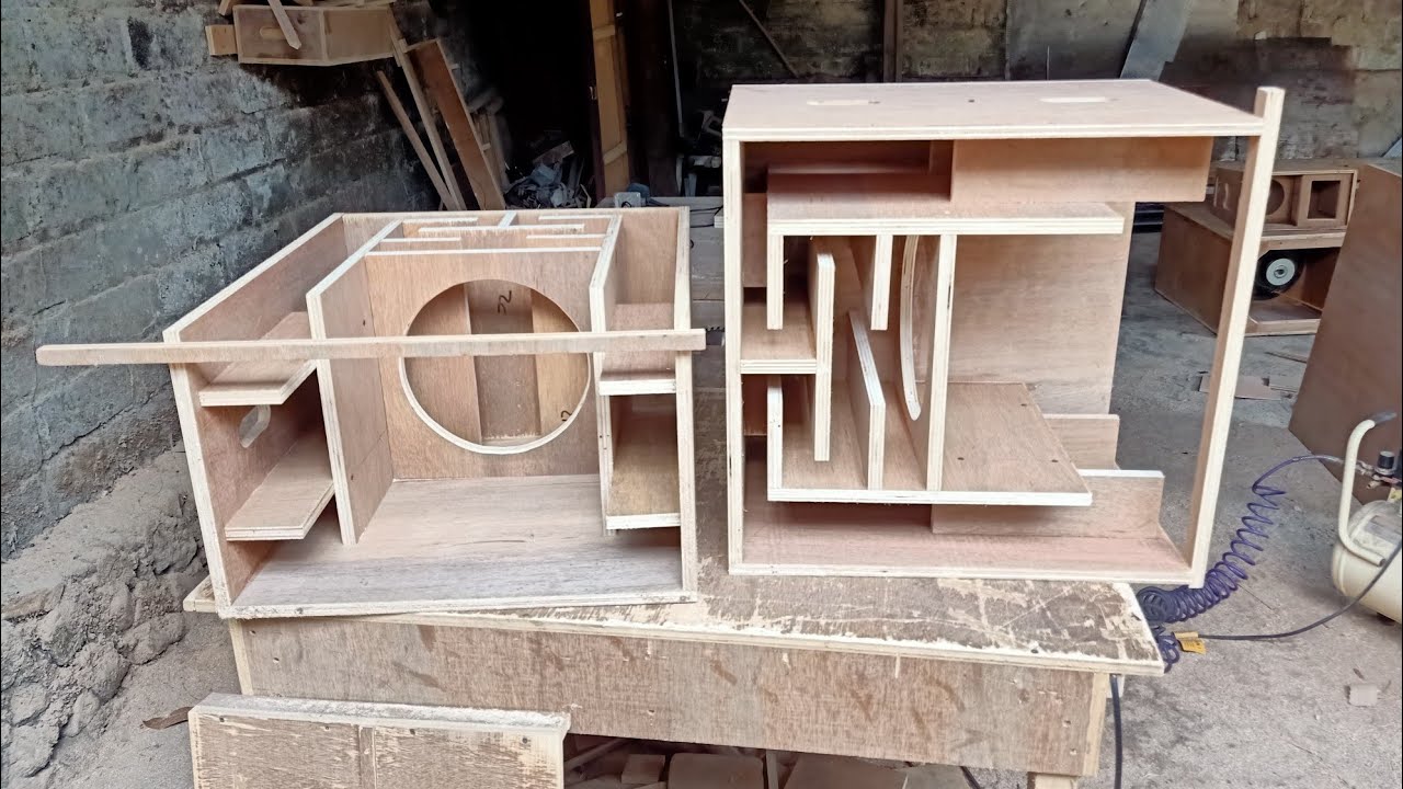 Skema Box Parathel 12 Inch Single // Pengukuran Box Parathel 12 Inch ...