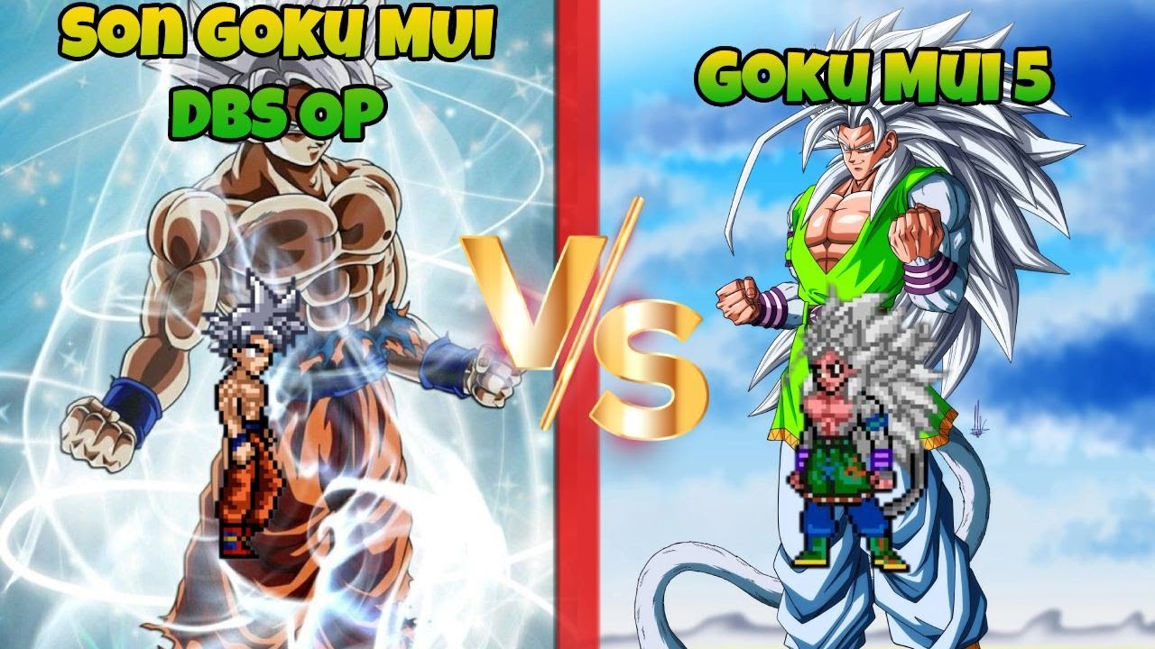Jump Force MUGEN Son Goku MUI DBS OP vs Goku Mui 5 - YouTube