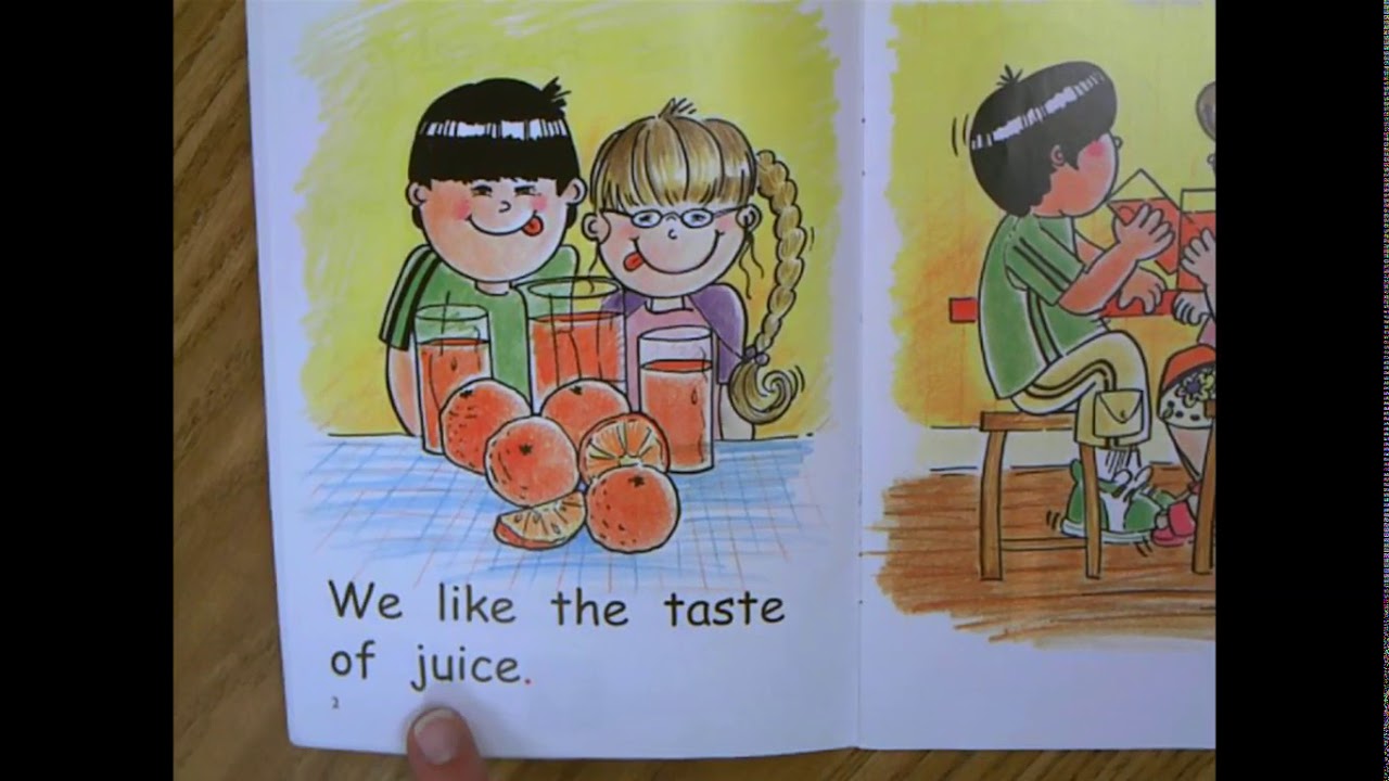 Reading Lesson: Read all the words on the page (return sweep) - YouTube