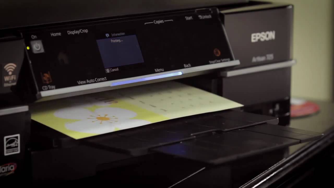 Epson Artisan 725 All-in-One Printer Review Top 10 Ten 2011 - YouTube