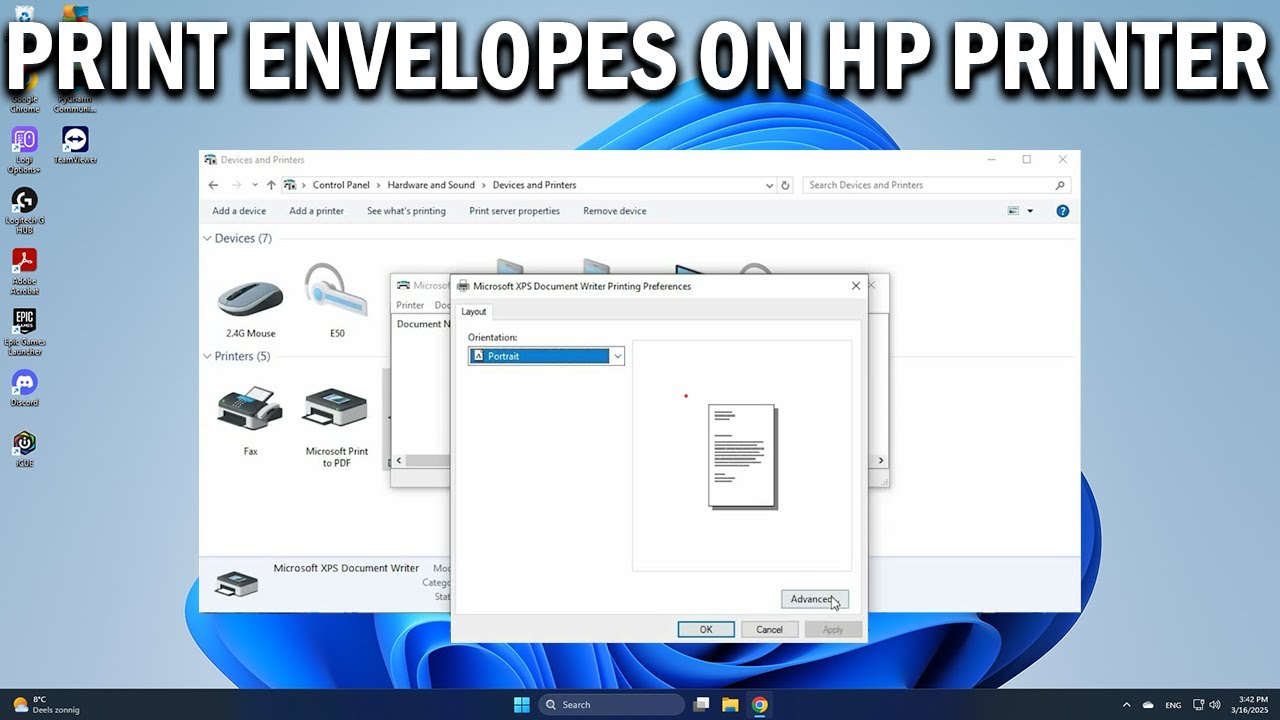 How To Print on Envelopes in HP Printer - Easy Fix - YouTube