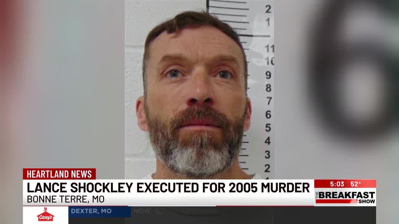 Lance Shockley executed for 2005 murder of MSHP trooper - YouTube