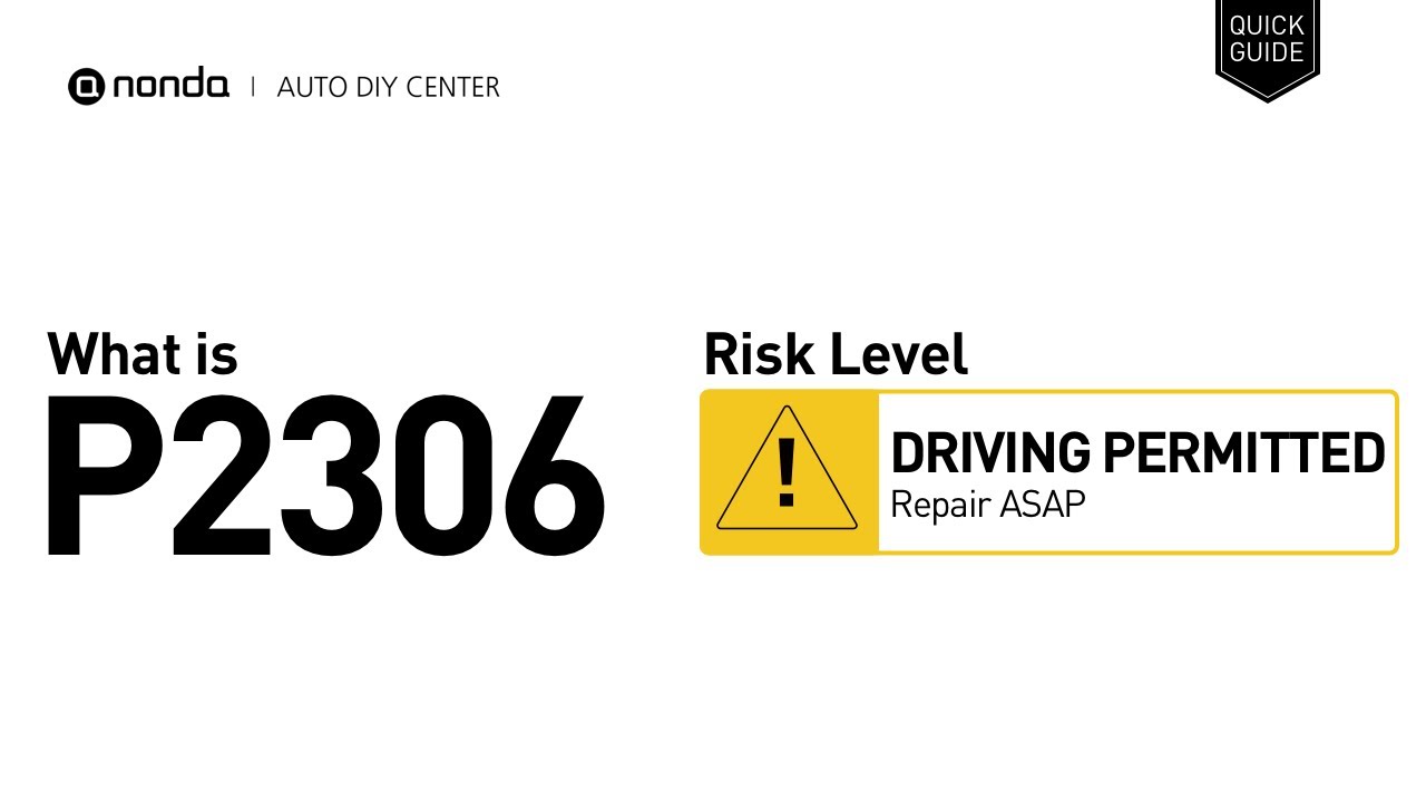 What is P2306 Engine Code [Quick Guide] - YouTube