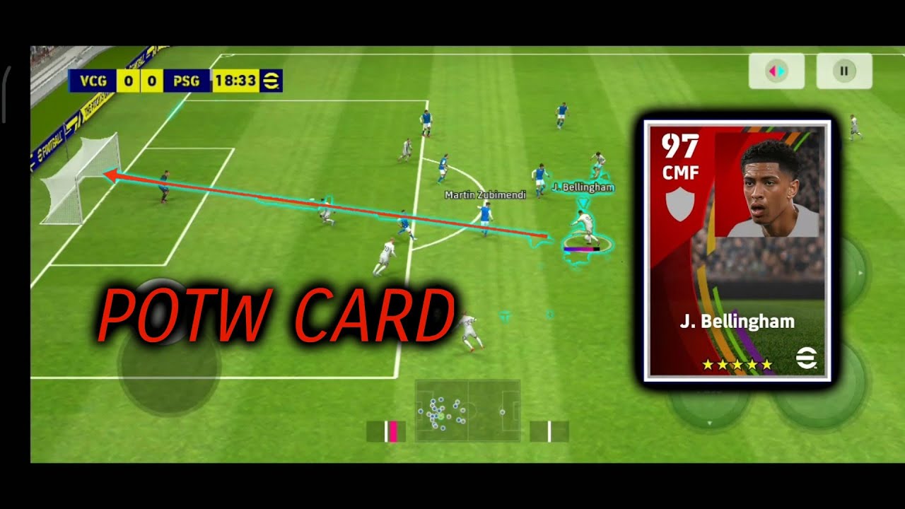 Potw Card Standart • EFOOATBALL MOBILE 2023 - YouTube