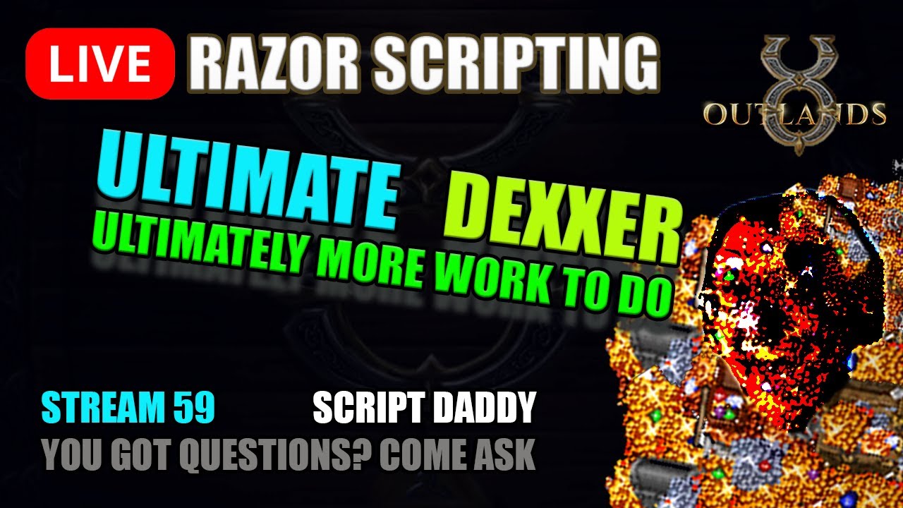 E. 59 ⚔️ ONE BUTTON - Pots, Aids, Chiv Abilities, Codex, Targets 🤖 UO Outlands Razor Scripts ...