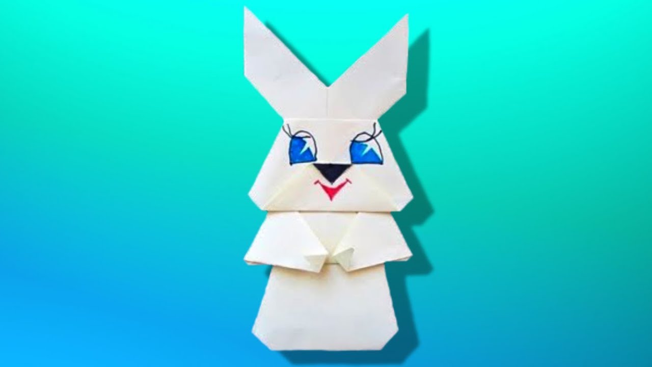Origami facile : 🐰 Lapin 🐇 - YouTube