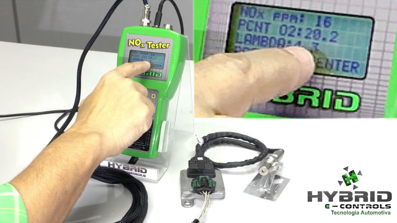 [Vídeo 17] -NOx Tester - Testando a sonda de NOx (arla32) na bancada ...