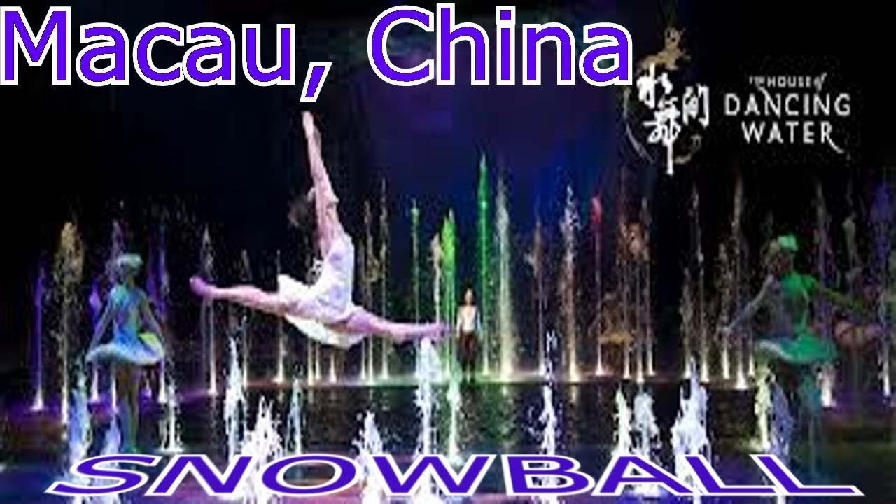 House of Dancing Water- Macau, China (Amazing Water Show) - YouTube