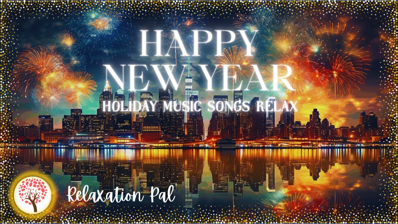 Beautiful New Year's Eve Ambience 🎆 Best Happy New Year Songs 2024 🥳 ...