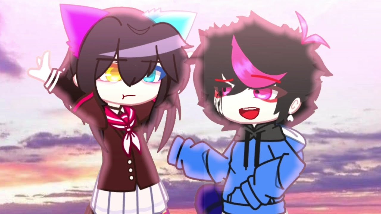 cross dimensions!!!💗||gacha club||@SunnySachiki ||my oc and senior oc ...