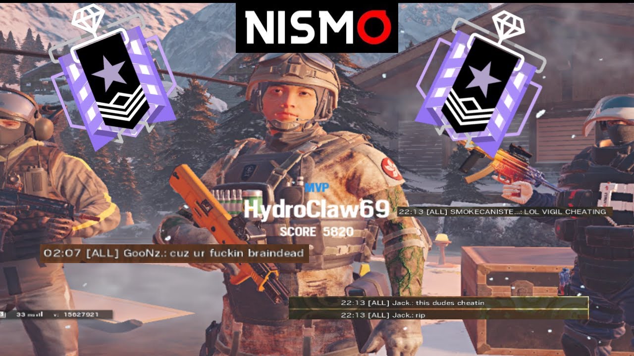 Rainbow 6 Siege - The Diamond Menace ft. JollyFPS, KiXSTAR, Merc.TSM ...