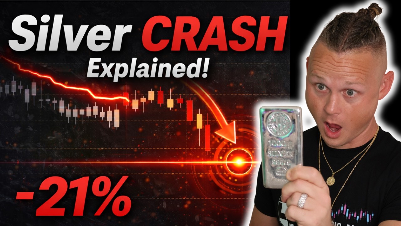 Silver CRASH Explained! My Price Prediction And Analysis... Gold Too ...