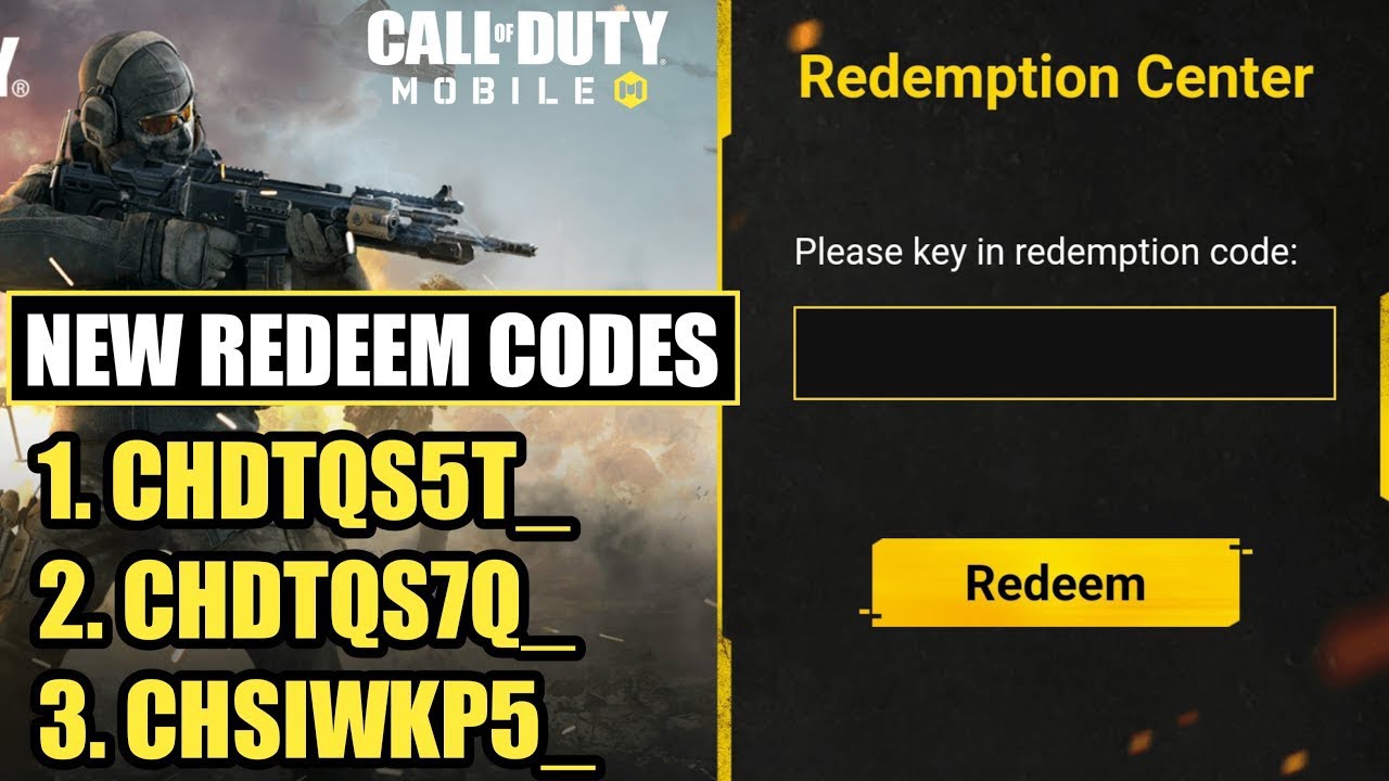 *NEW* Codm Redeem Code Bronze Crate Coupon - YouTube