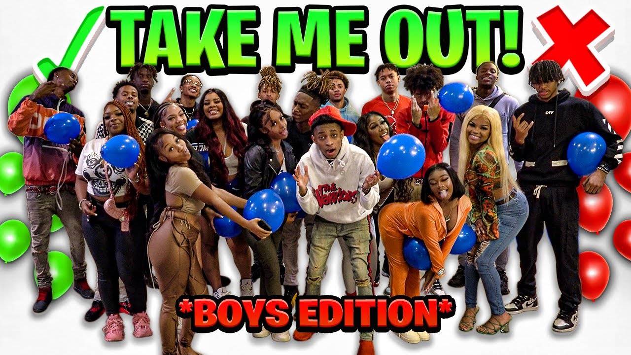 TAKE ME OUT! | 10 Guys & 10 Girls! Ep. 5 *Guys Edition* - YouTube