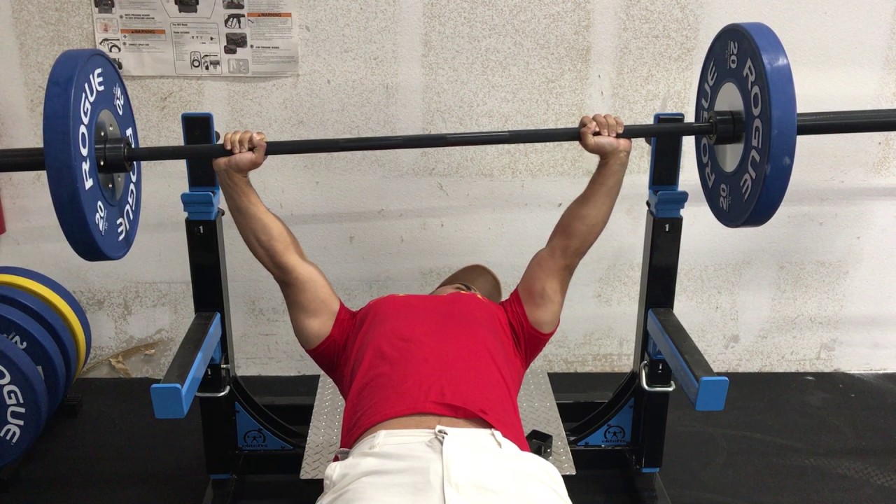 John Stearns Paralympic athlete para powerlifting talks about technique ...