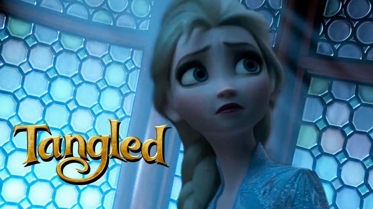 Queen Elsa finds the lost princess in the tower | Frozen 3 [Tangled ...