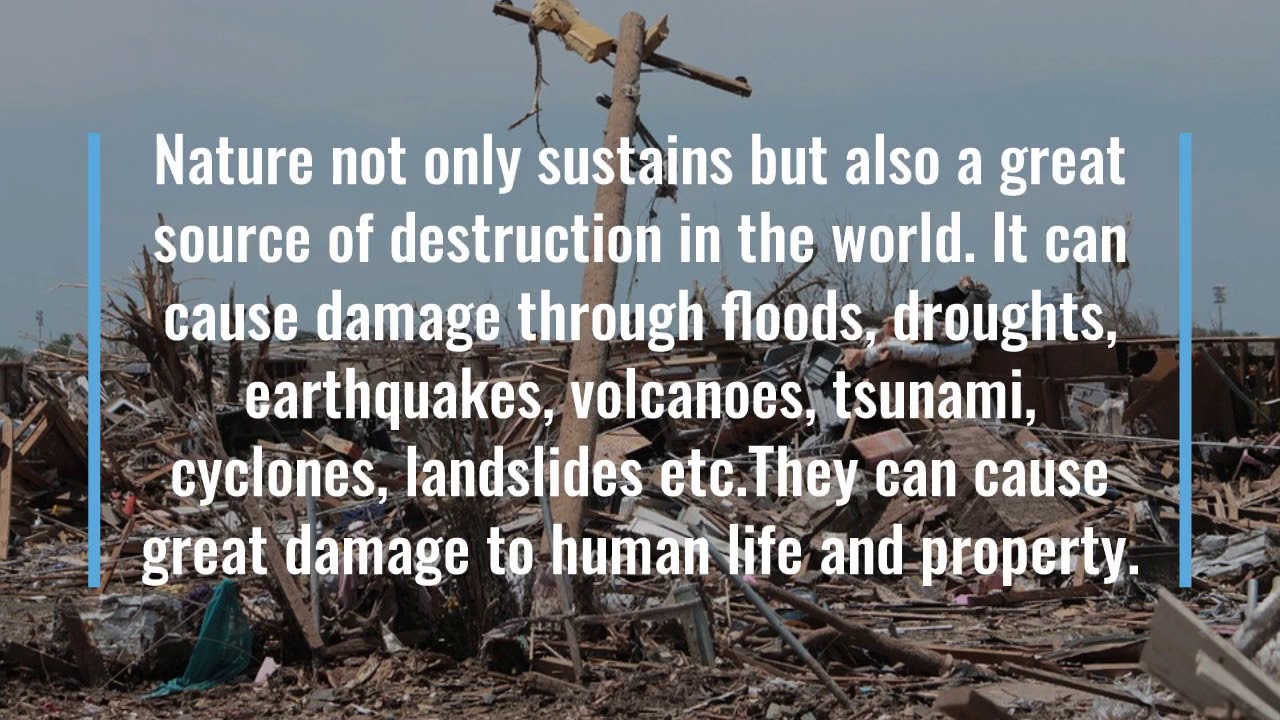Natural Disasters class 5 - YouTube