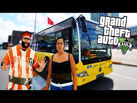 RECEP İVEDİK 500T İETT ŞOFÖRÜ OLDU! - GTA 5 OTOBÜS ŞOFÖRÜ MODU