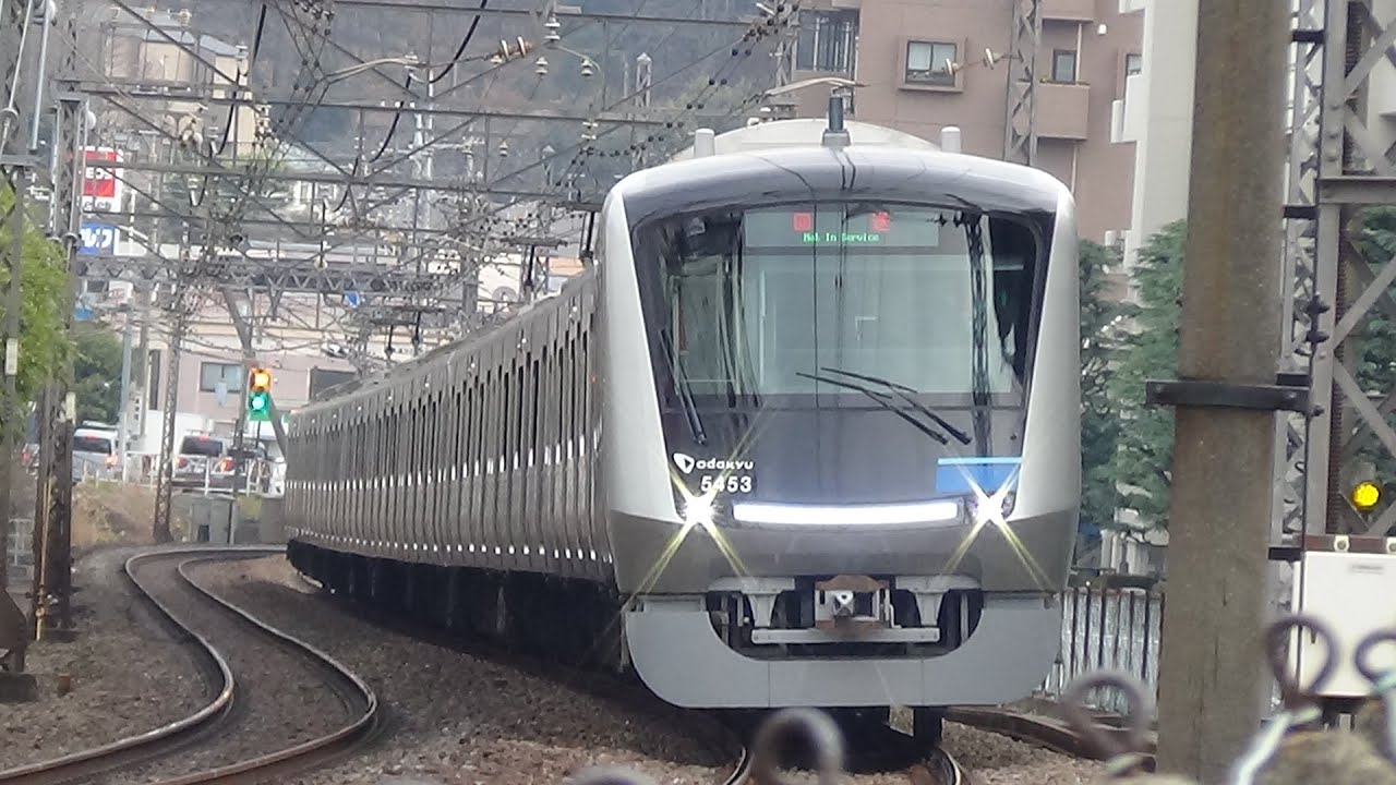 小田急5000形 走行シーン集 / 2021年1月 Odakyu Electric Railway 5000 series train ...