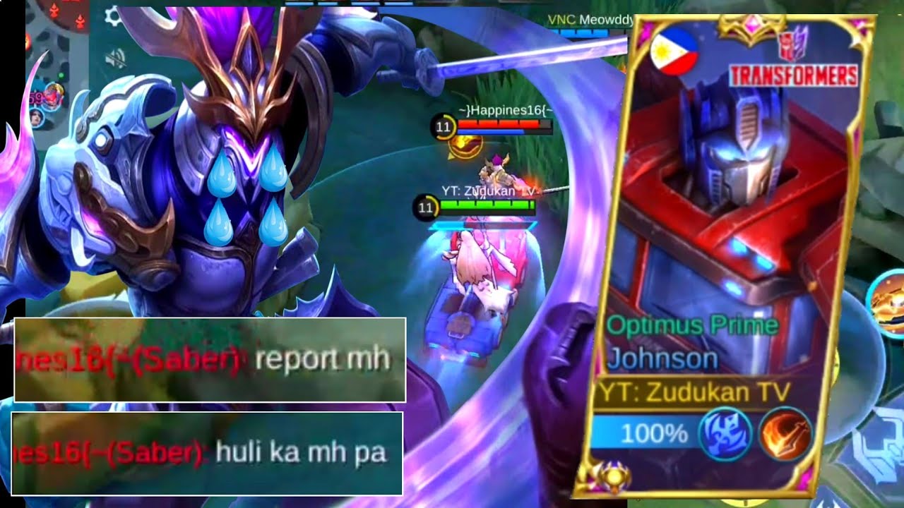 JOHNSON MAKES SABER CRY 😭 SABER THINKS I’M USING MAPHACK! - YouTube