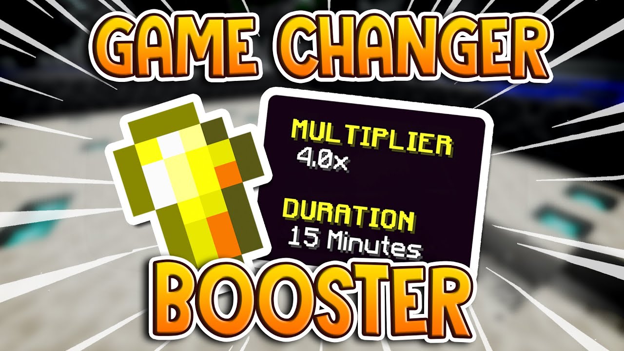 THIS BOOSTER IS A GAME CHANGER!! | Minecraft Prisons #5 - YouTube