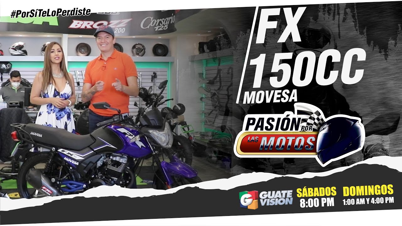 Pasión por las Motos, Movesa FX150 - YouTube