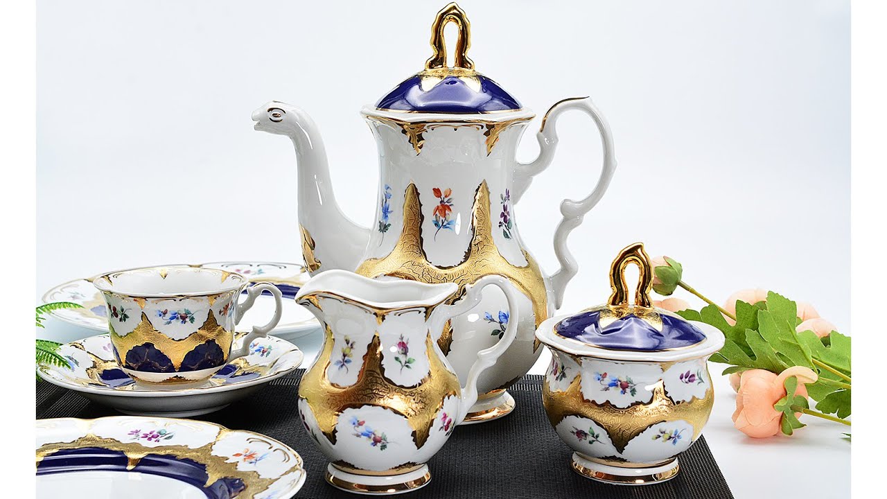 High Quality 17 pcs porcelain tea coffee set for 6 people Wholesale ...