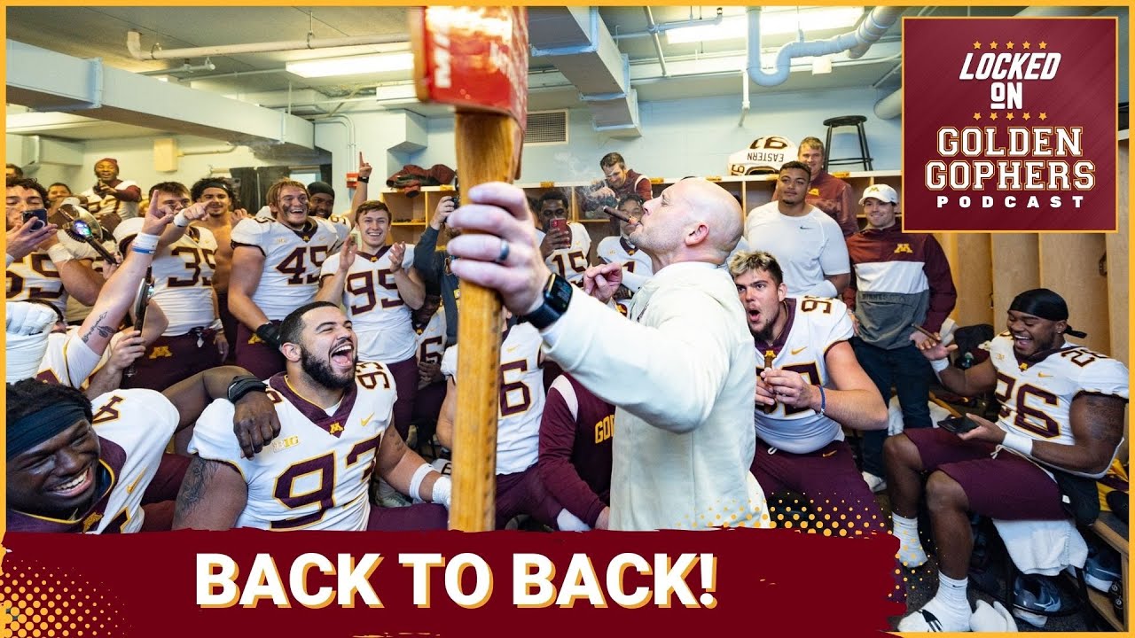 Bringing Home the Axe Back to Back - Gophers beat the Badgers plus we ...