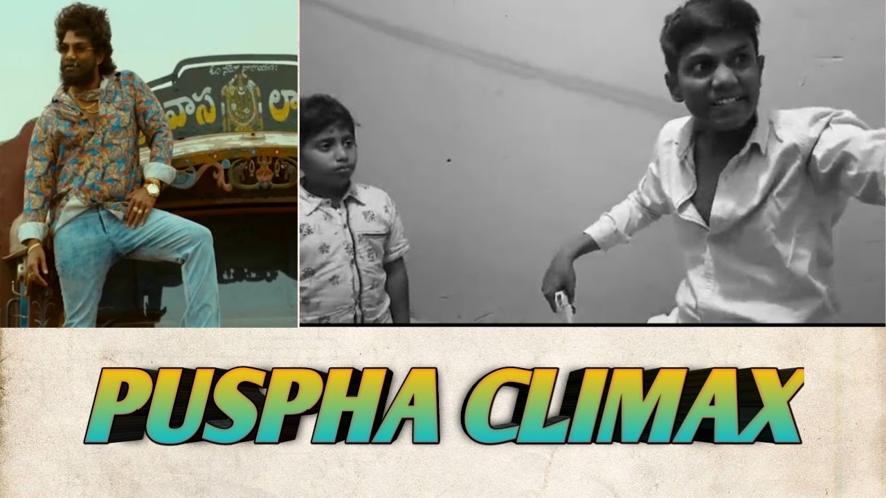 #pushpa climax scene #thaggedele - YouTube