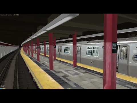 OpenBVE - A Line 10X Speed - YouTube