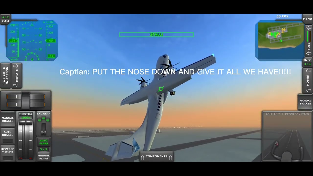 The Deadliest Plane Crash of Archipelago (Turboprop Flight Simulator 3D ...
