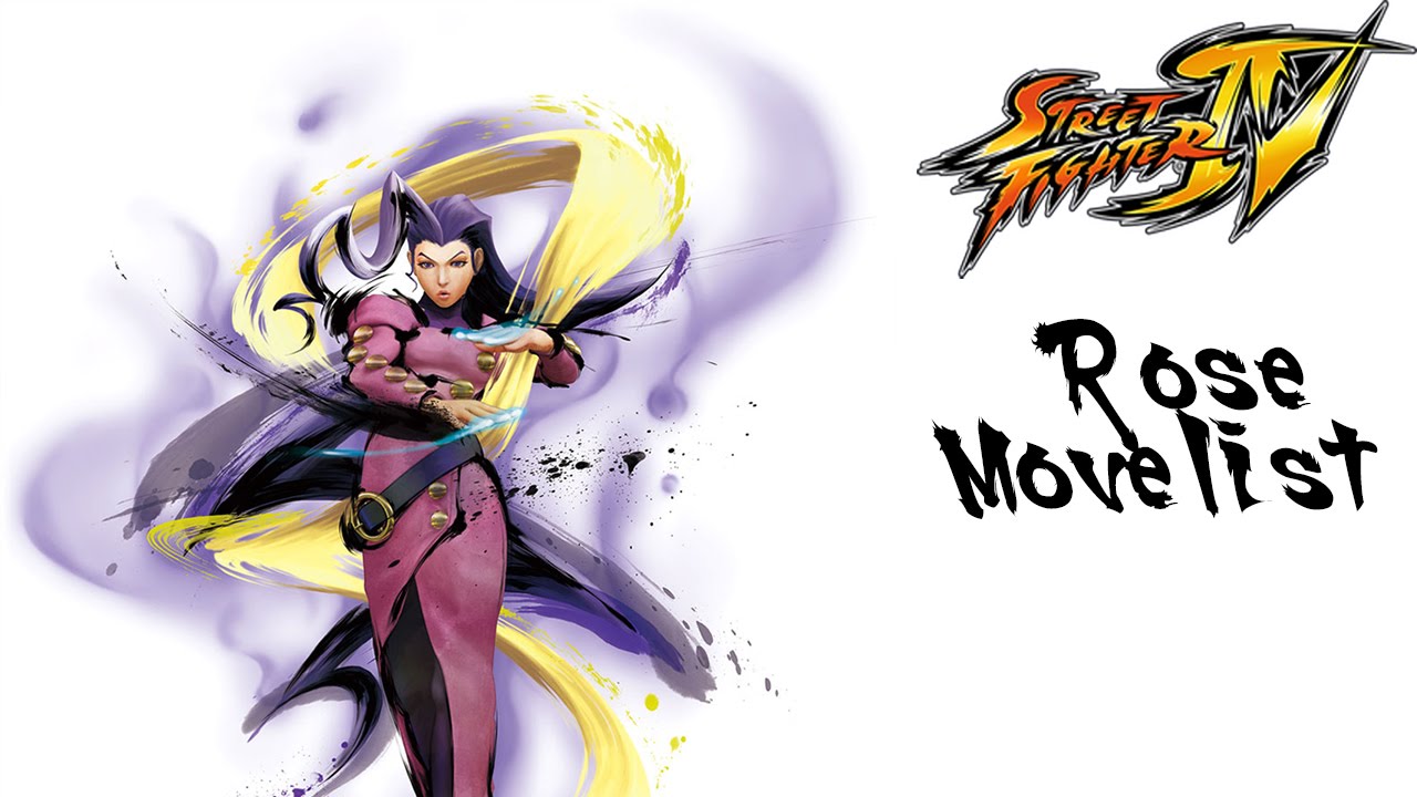 Street Fighter IV - Rose Move List - YouTube