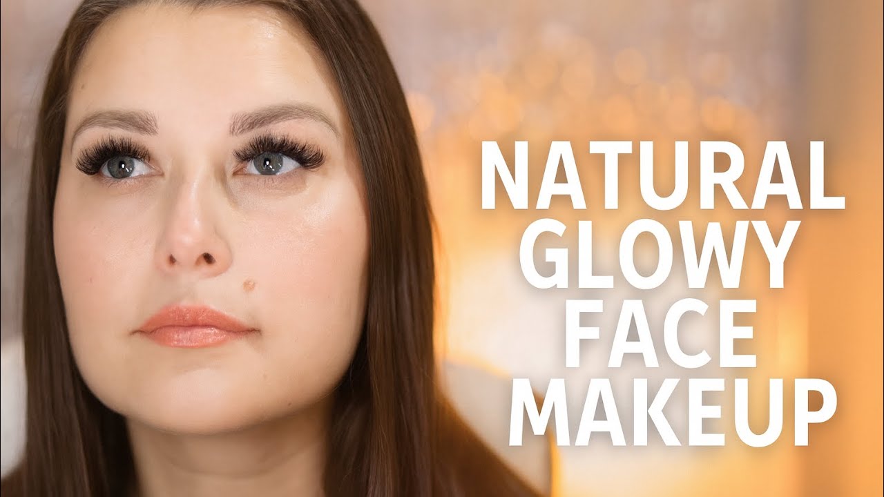 GRWM | Natural Glowy FACE MAKEUP - YouTube