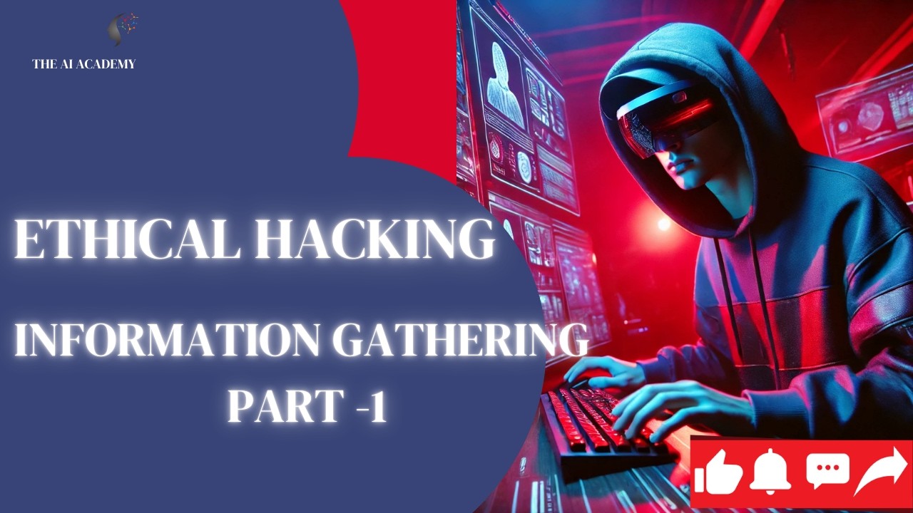 Day 8: Information Gathering for Ethical hacking Part -01# ...
