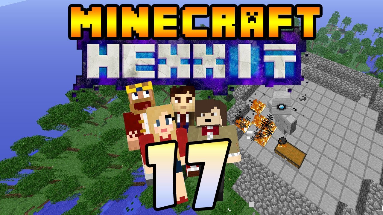 MINECRAFT HEXXIT ★ [17] Heiße Action auf dem Turm! - Let's Play ...