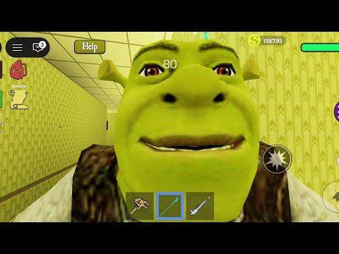 roblox shrek in the backrooms 