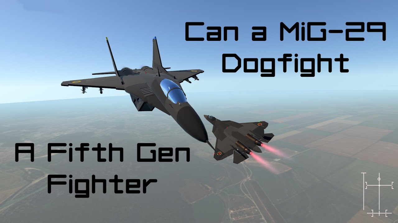 [Simpleplanes] Can a MiG-29 dogfight a Fifth Gen Fighter? - YouTube