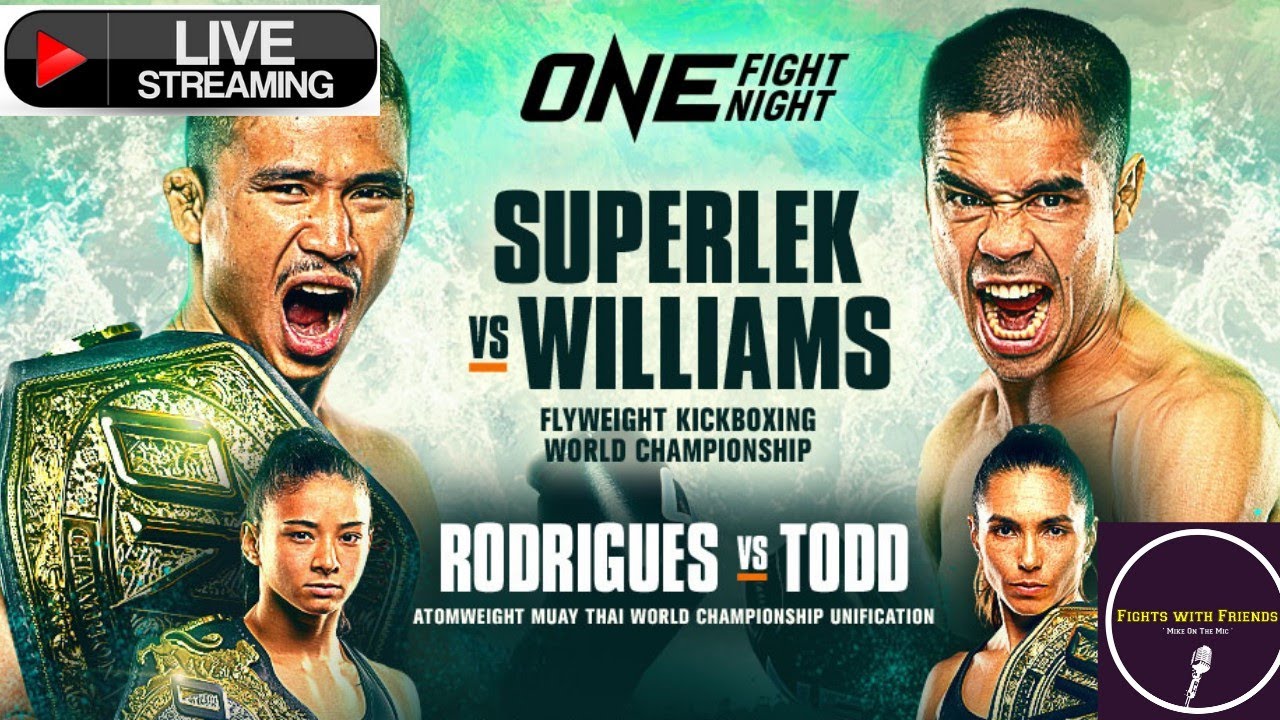 ONE FC Fight Night Muy Thai + MMA Live - YouTube