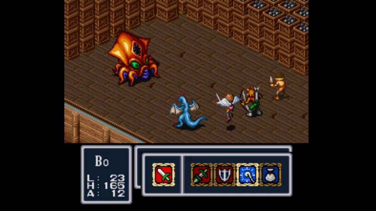 [BOSS FIGHT] Breath Of Fire - Octo - YouTube