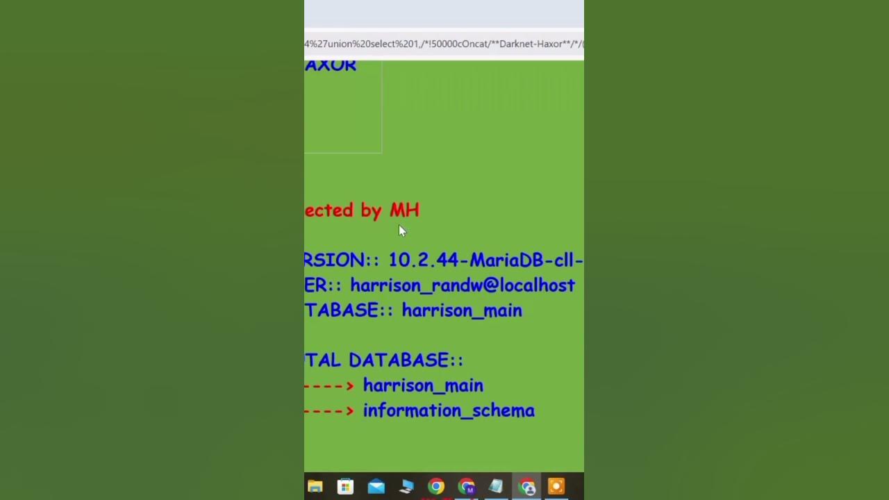 Sql Injection Attack On A Site Cybersecurity Cyberthreat Databasesecurity Sqlinjection Youtube