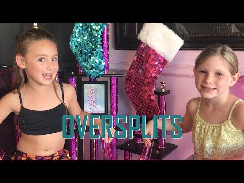 How to do the oversplits! (with Maia and Skyla - Dance Besties)