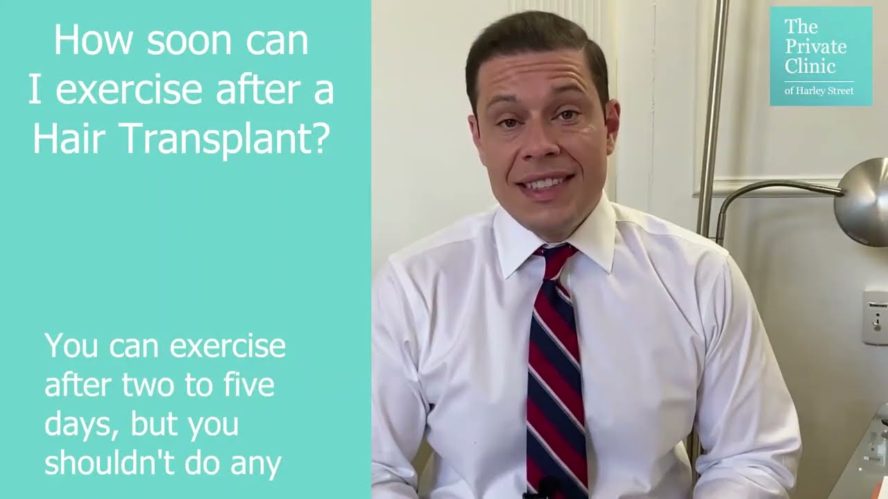 How Soon Can I Exercise After A Hair Transplant YouTube How Soon Can I Exercise After A Hair Transplant YouTube