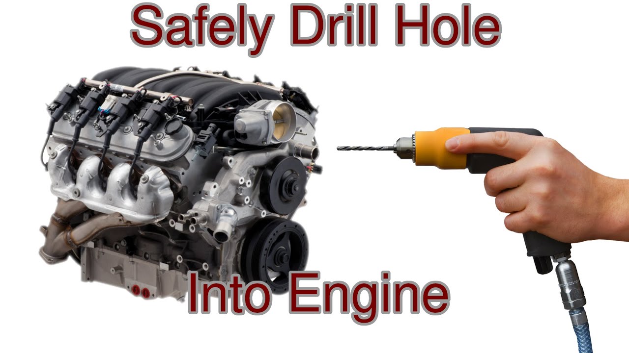 Adding a Turbo Oil Drain, Safely Drill Hole In Engine (Tech Tip Tue ...