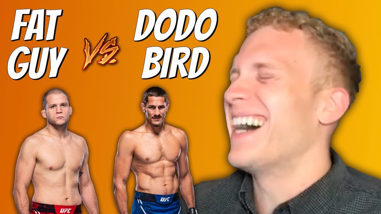 LUCAS TRACY Cracks Up over Goofy Bird Fighter - YouTube