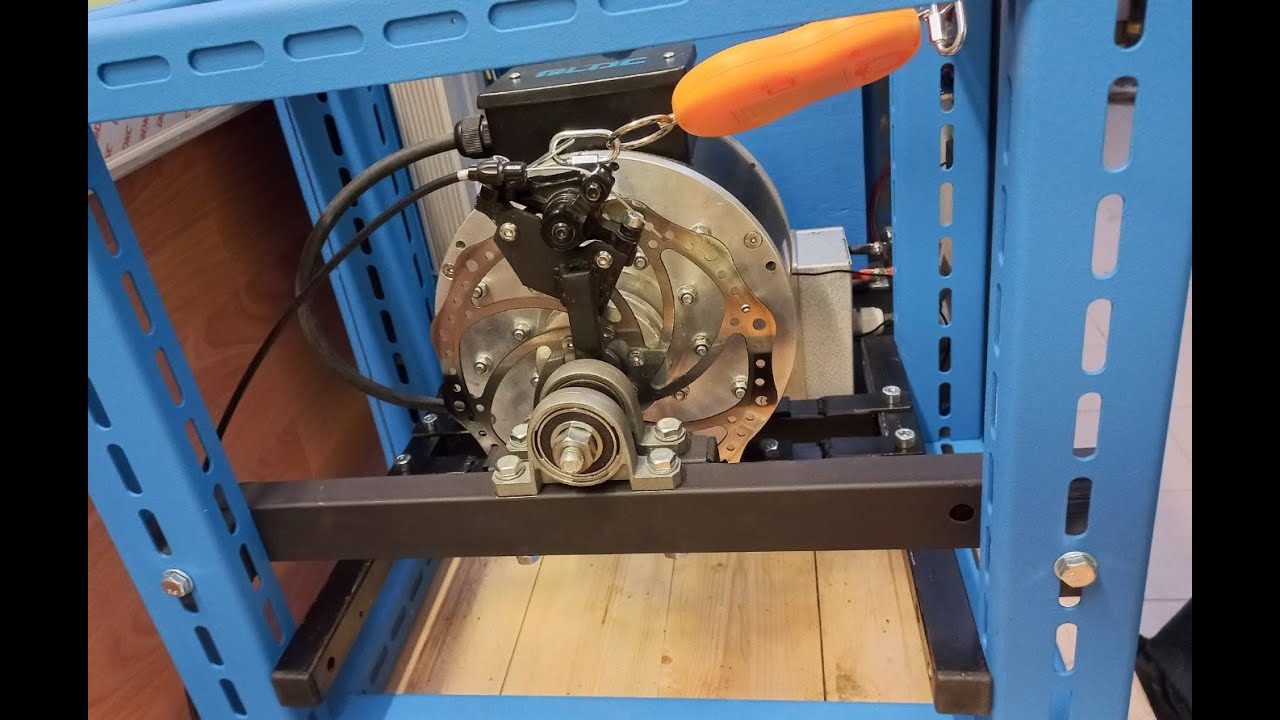 AXIAL BLDC motor (Первые тесты) - YouTube