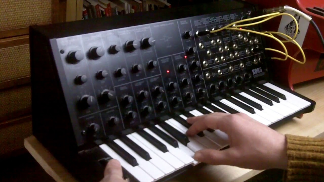 Korg MS20 original patches - YouTube